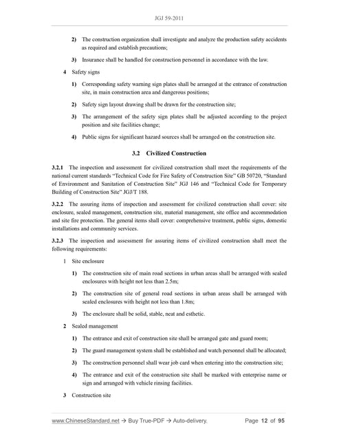 JGJ 59-2011 English PDF – www.ChineseStandard.us (www.ChineseStandard.net)