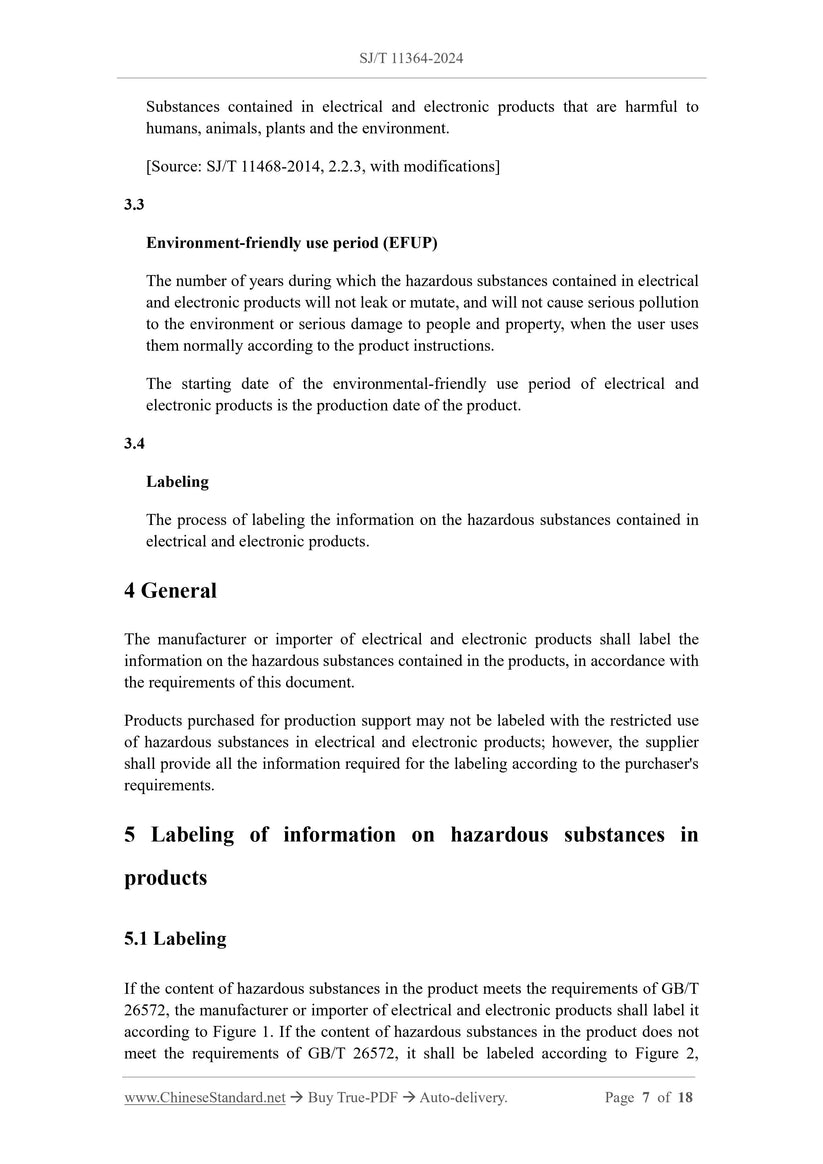 SJ/T 11364-2024 English PDF (SJ/T11364-2024) – www.ChineseStandard.us ...