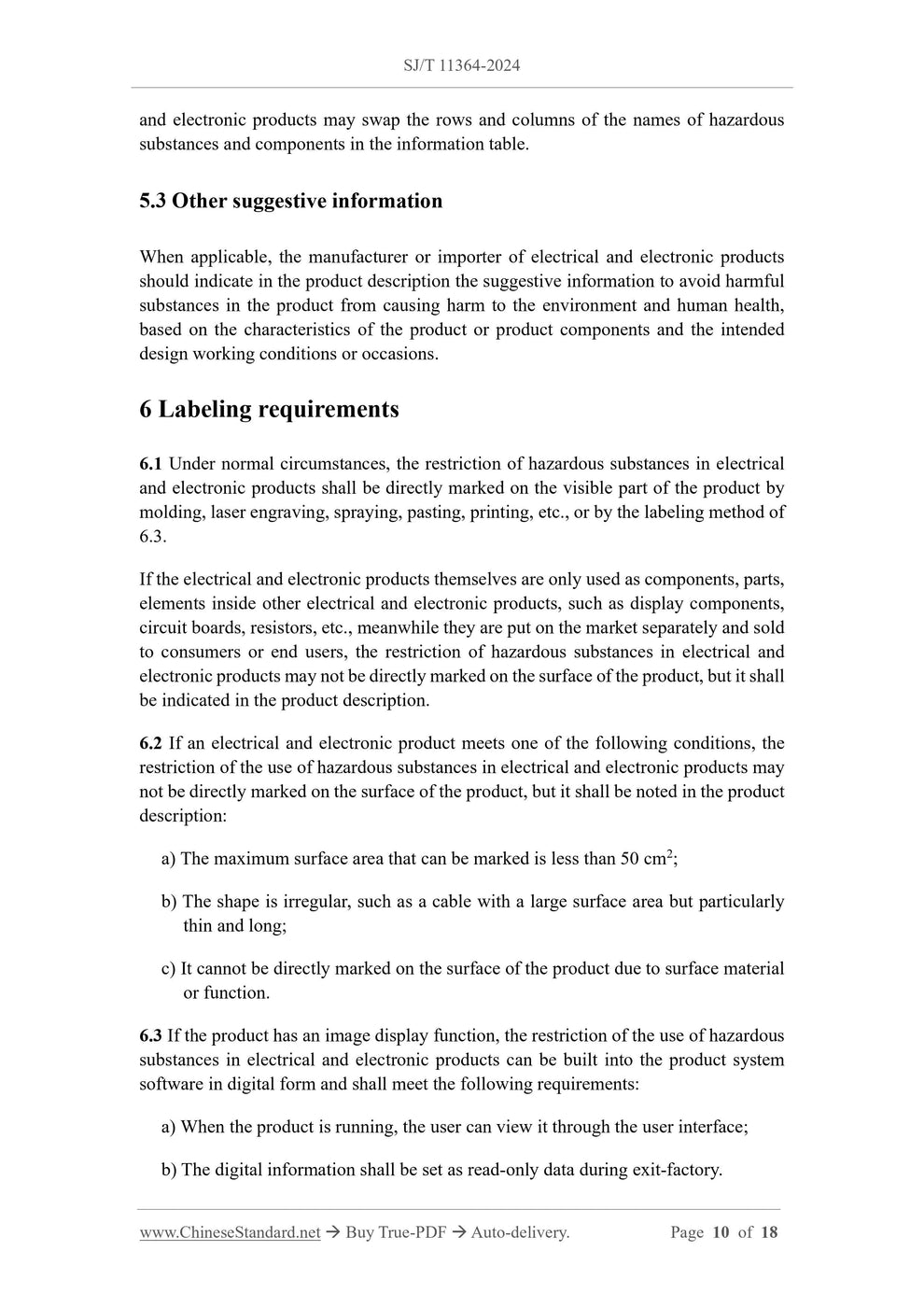 SJ/T 11364-2024 English PDF (SJ/T11364-2024) – www.ChineseStandard.us ...