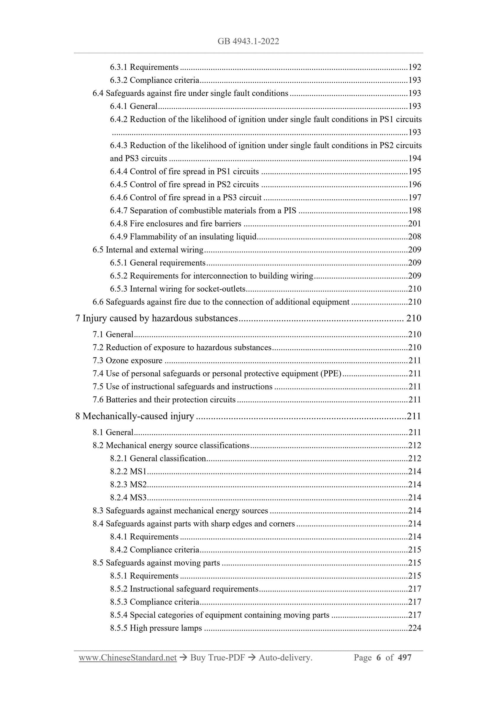 GB 4943.1-2022 English PDF (GB4943.1-2022) – Sales@ChineseStandard.net ...