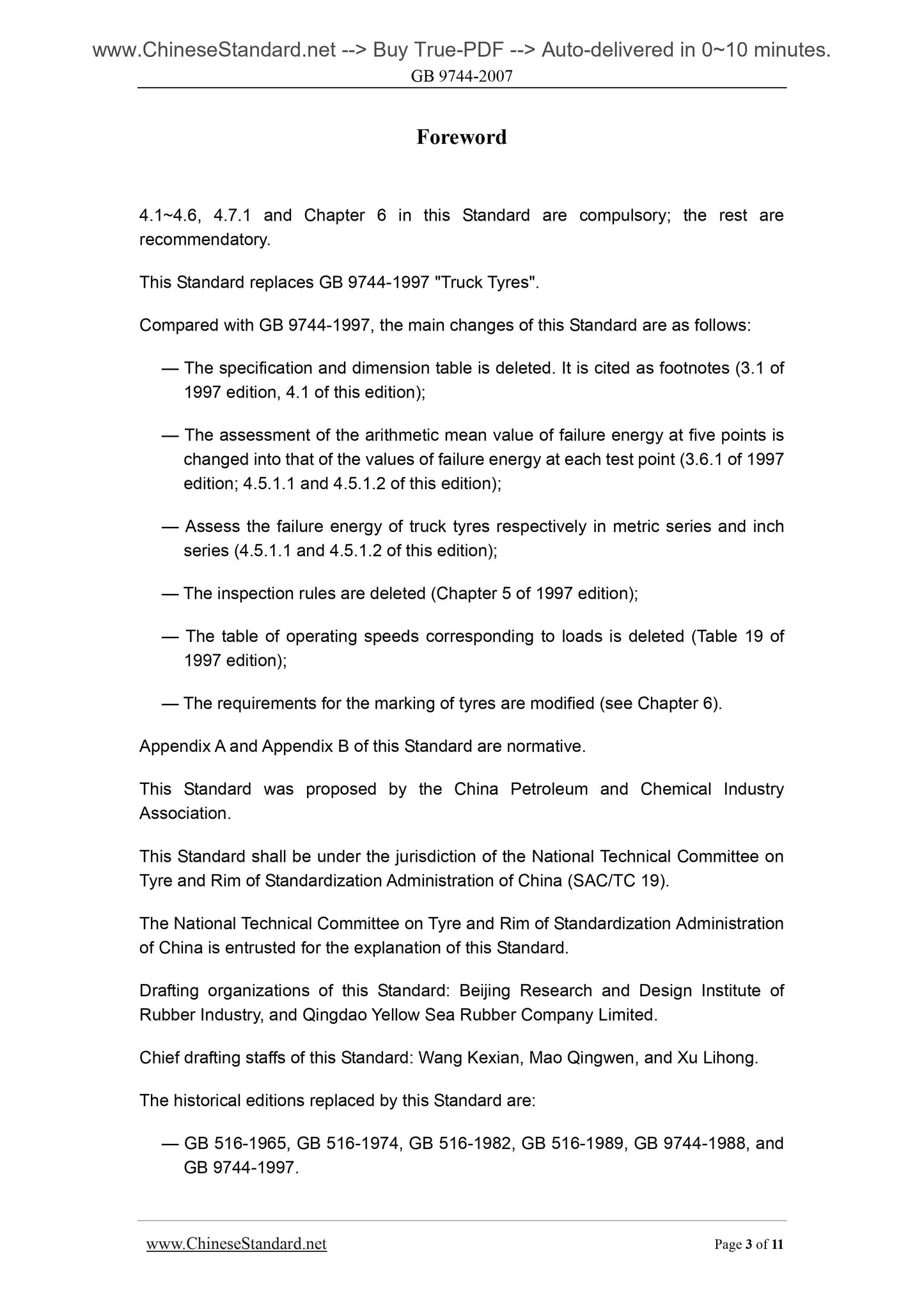 GB 9744-2007 English PDF (GB9744-2007) – Sales@ChineseStandard.net ...