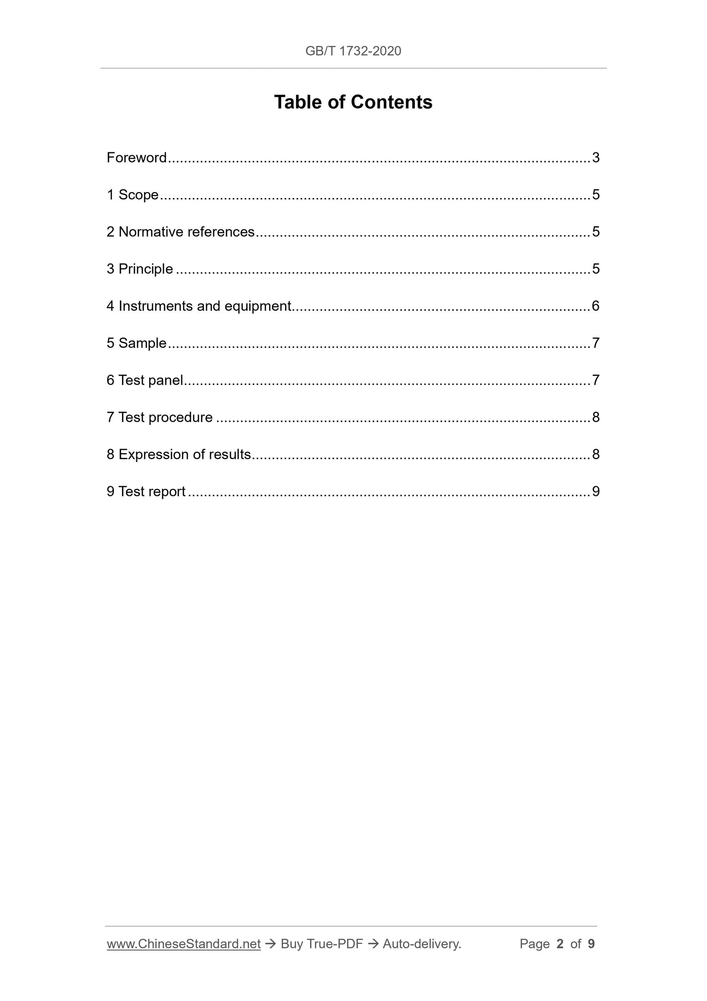 GB/T 1732-2020 English PDF (GB/T1732-2020) – www.ChineseStandard.us (www.ChineseStandard.net)