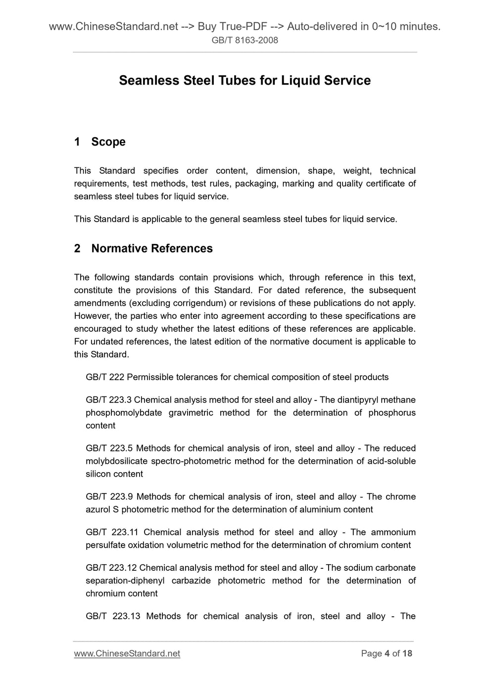 GB/T 8163-2008 English PDF (GB/T8163-2008) – www.ChineseStandard.us (www.ChineseStandard.net)