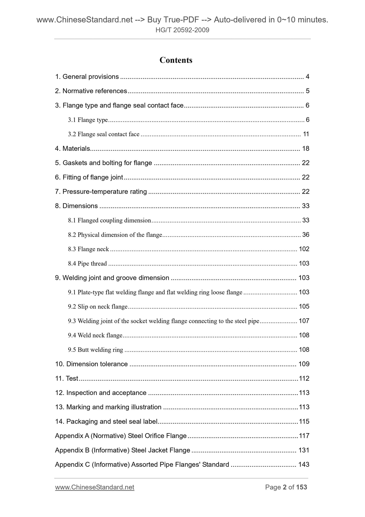 HG/T 20592-2009 English PDF (HG/T20592-2009) – www.ChineseStandard.us (www.ChineseStandard.net)