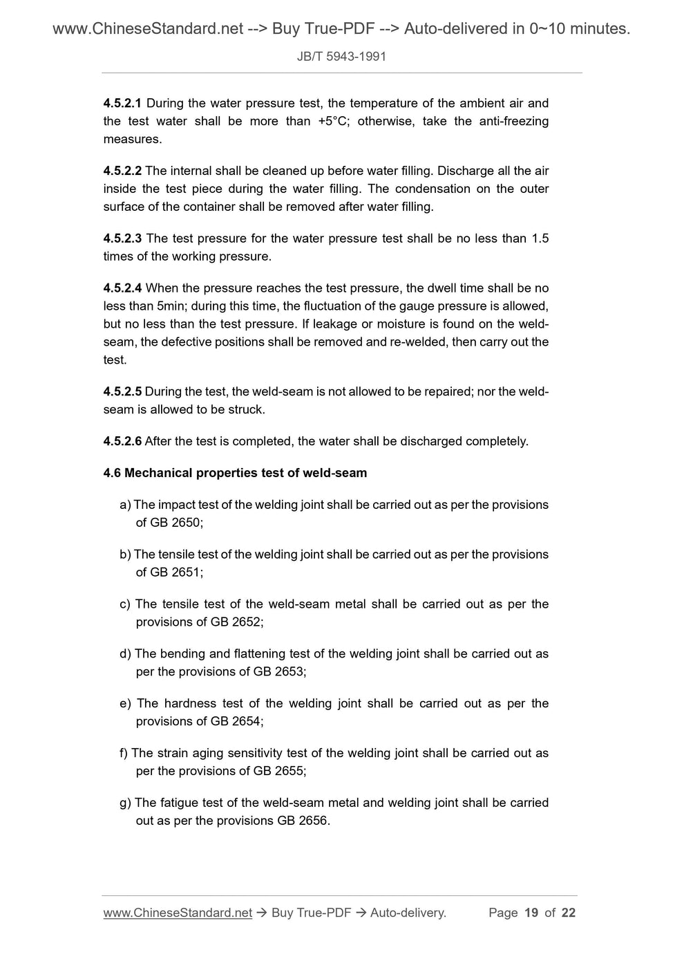 JB/T 5943-1991 English PDF (JB/T5943-1991) – www.ChineseStandard.us (www.ChineseStandard.net)