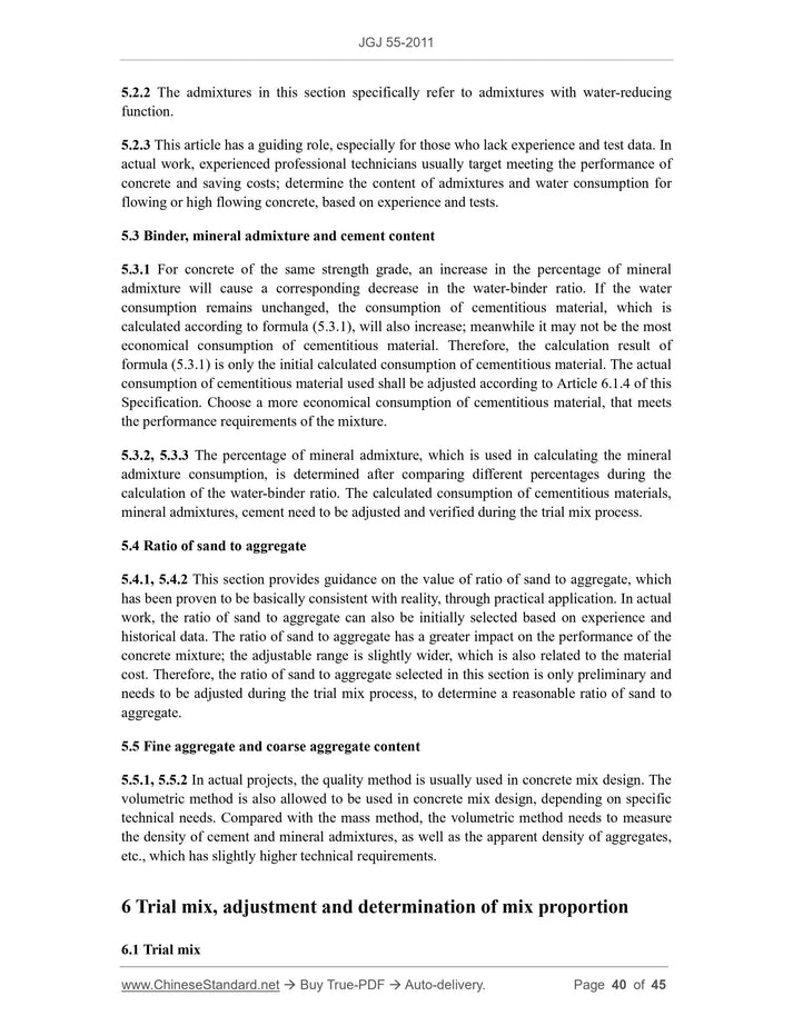 JGJ 55-2011 English PDF – www.ChineseStandard.us (www.ChineseStandard.net)