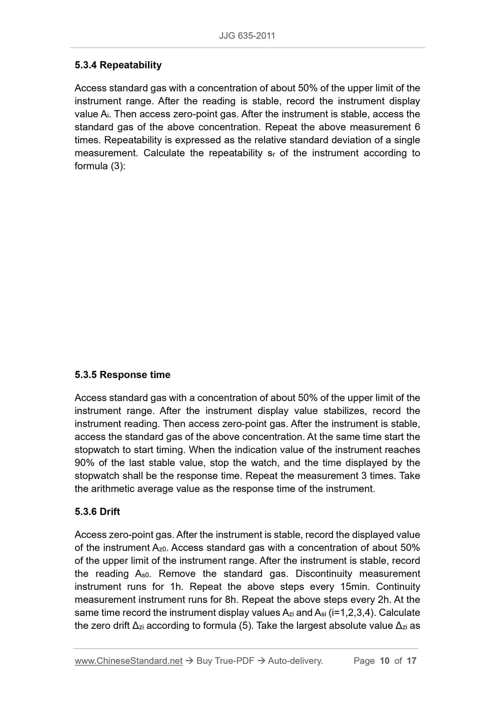 JJG 635-2011 English PDF – www.ChineseStandard.us (www.ChineseStandard.net)